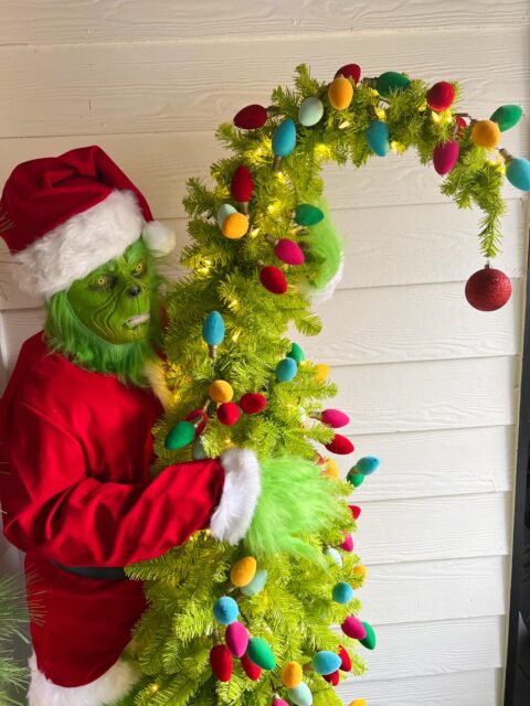 How To Make A Grinch Tree - The Shabby Tree