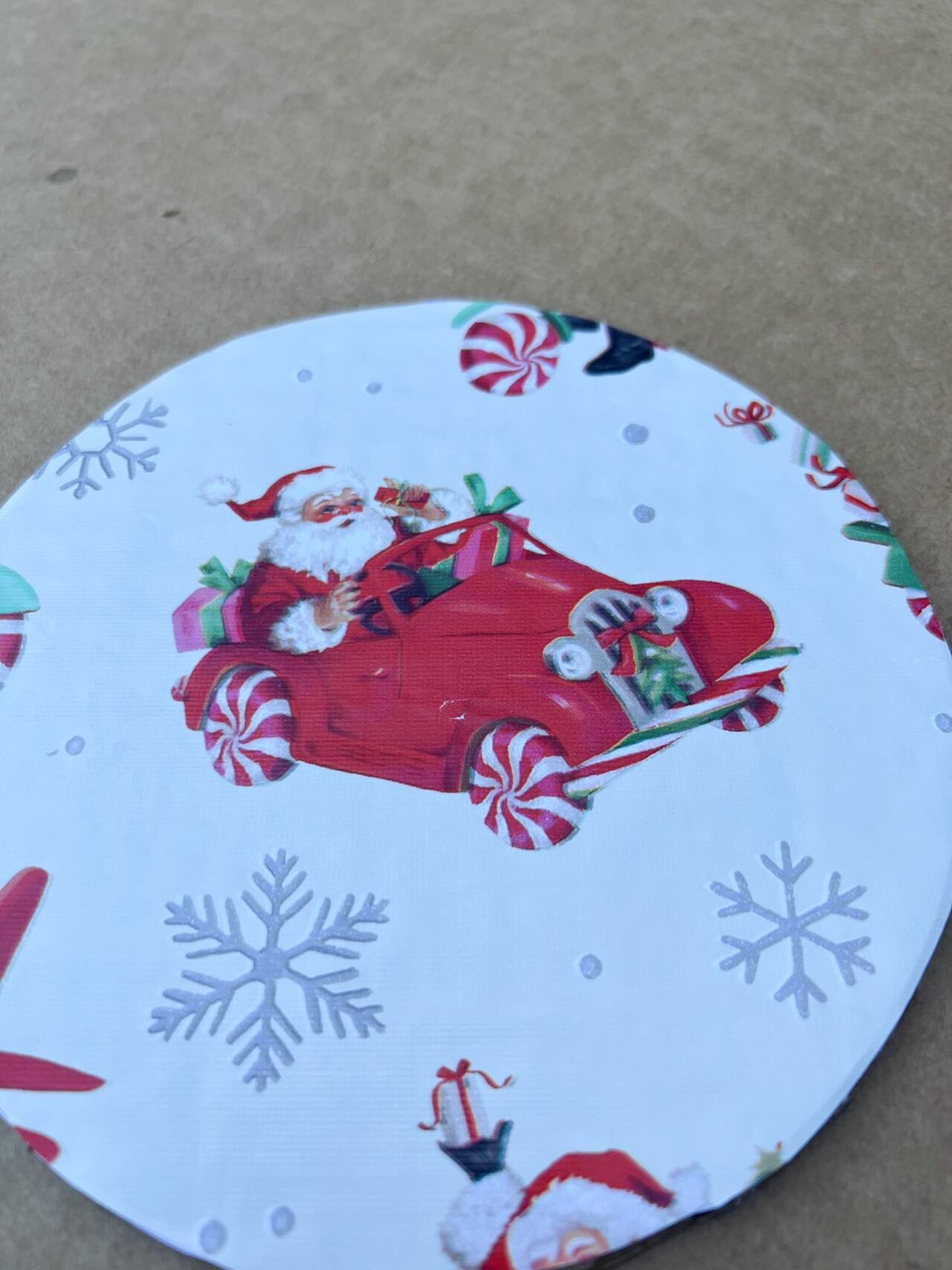 How To Make An Ornament Out Of Wrapping Paper - The Shabby Tree