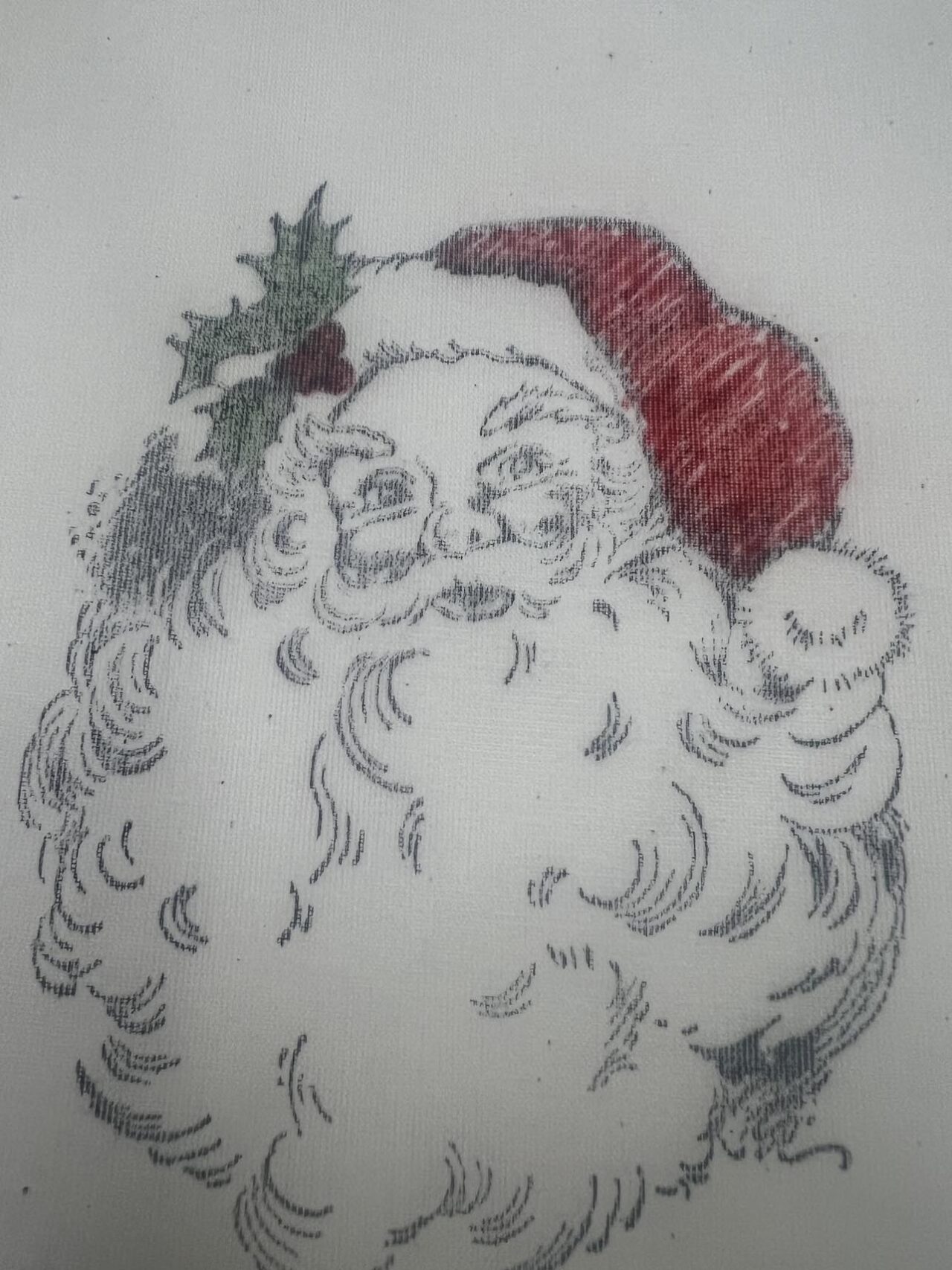 DIY Christmas Decor Using A Muslin Sack - The Shabby Tree