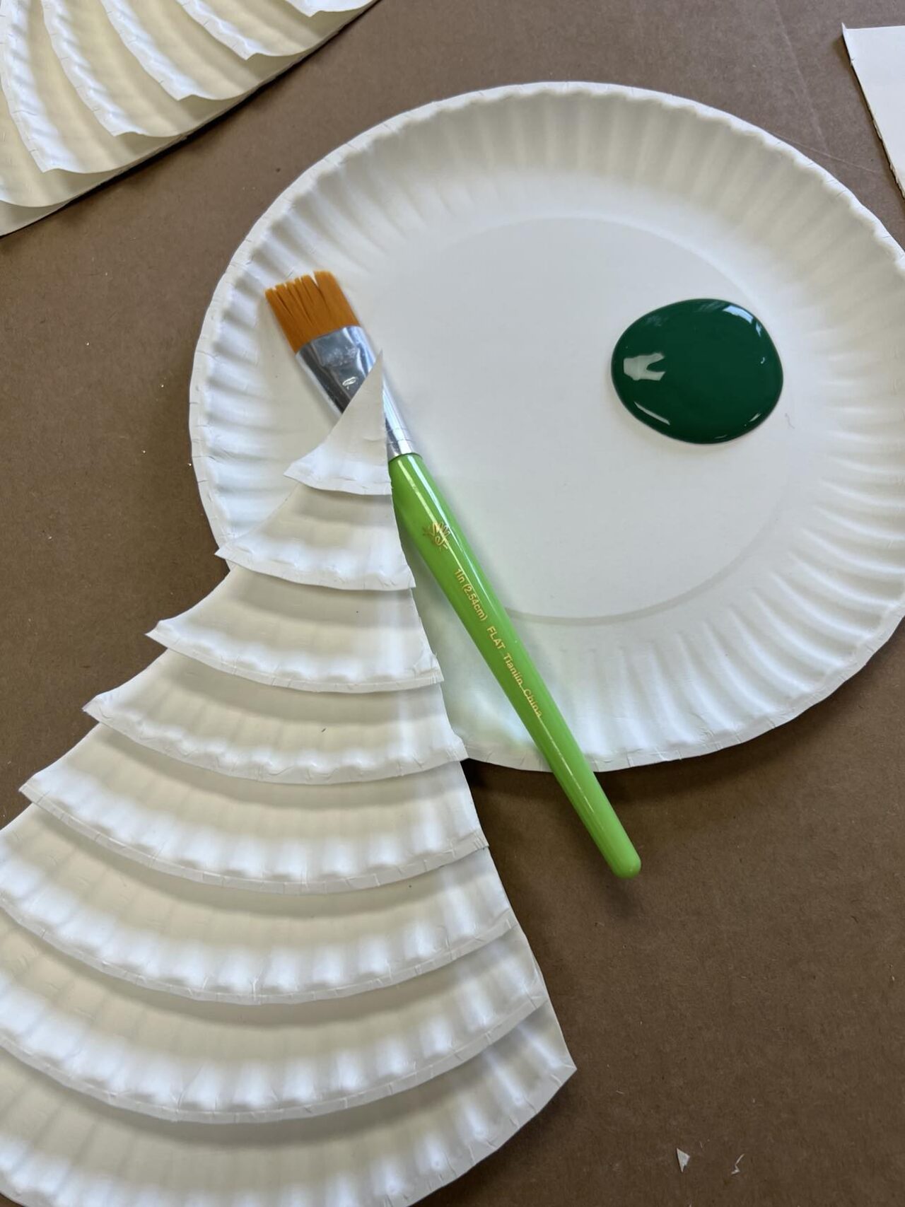 How To Make A Tree Out Of Paper Plates - The Shabby Tree