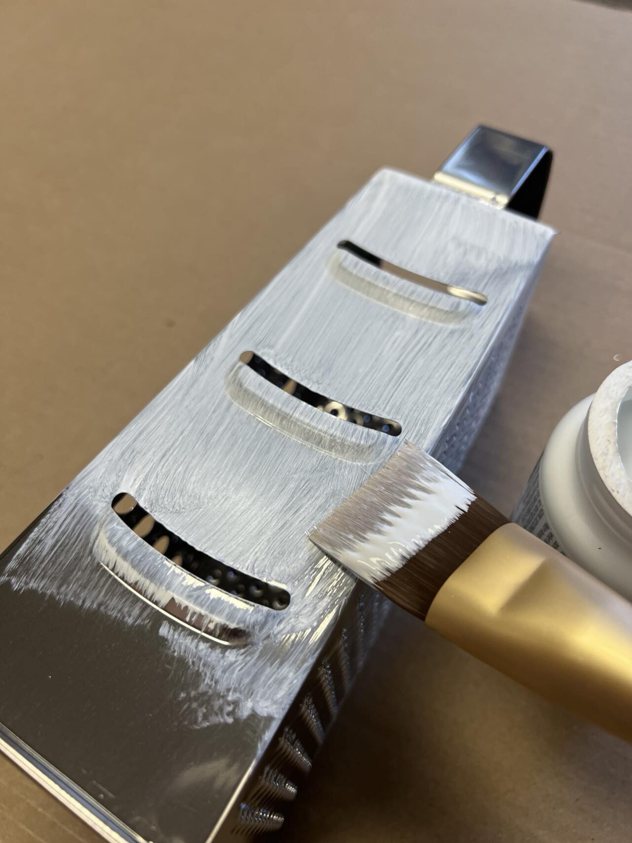 How To Make A Snowman Out Of A Grater - The Shabby Tree