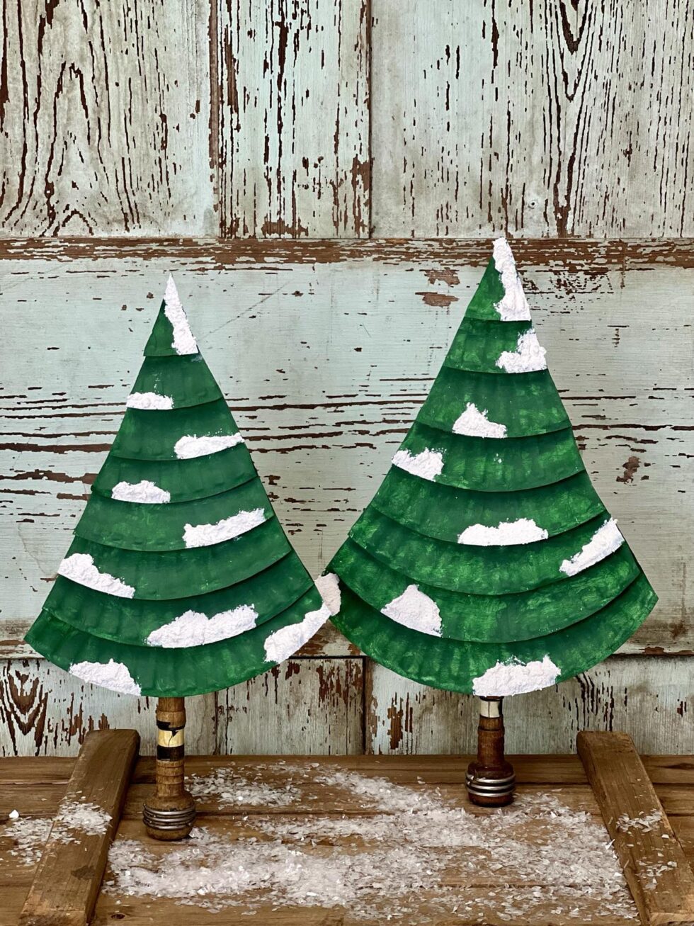 How To Make A Tree Out Of Paper Plates - The Shabby Tree