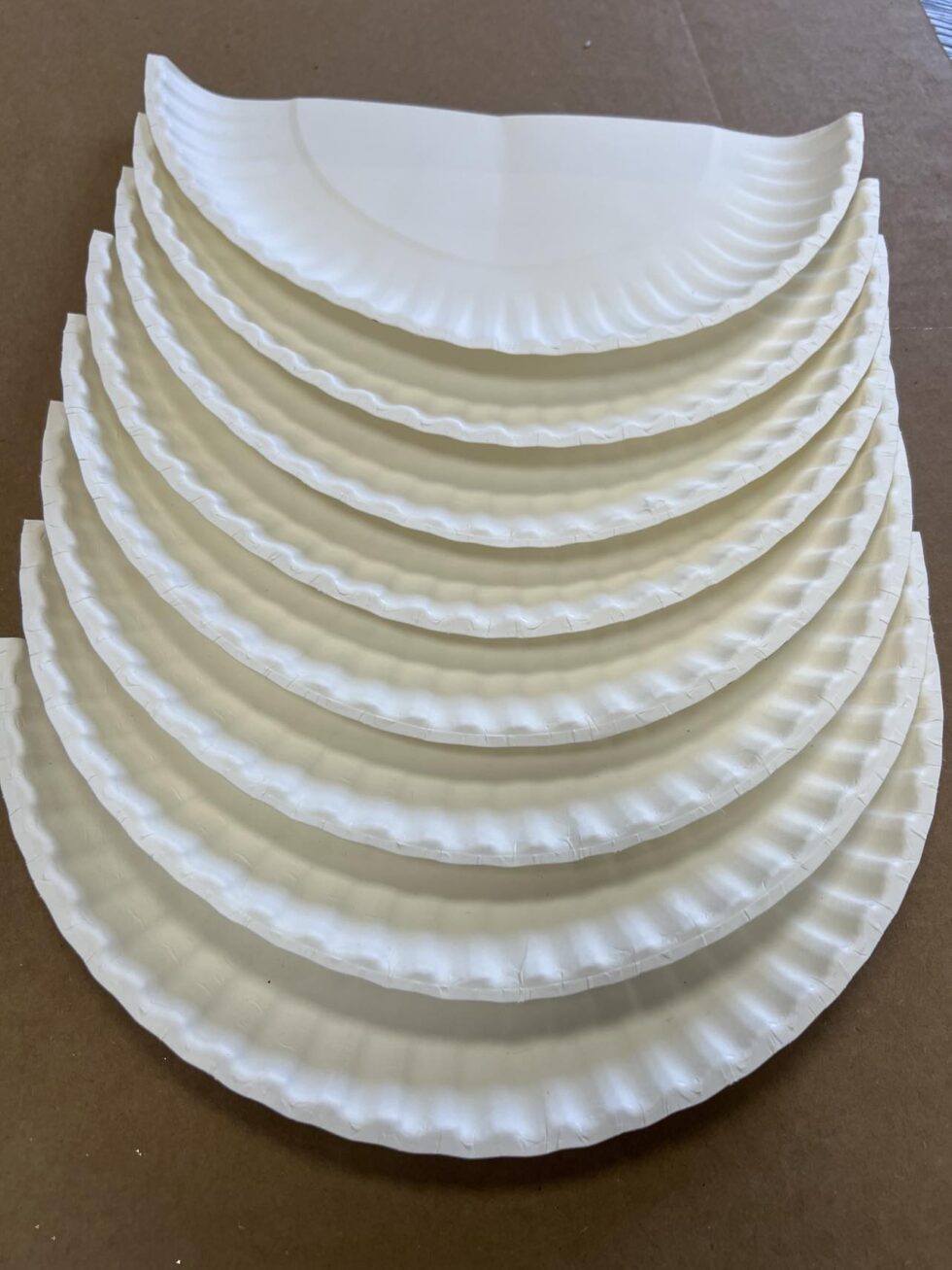 How To Make A Tree Out Of Paper Plates - The Shabby Tree