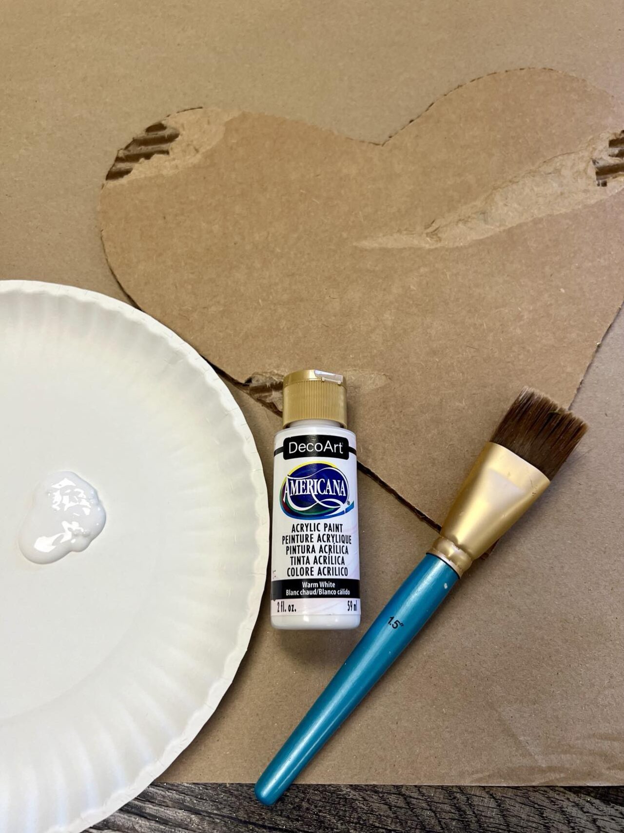 How To Make A Rustic Heart Out Of Cardboard - The Shabby Tree