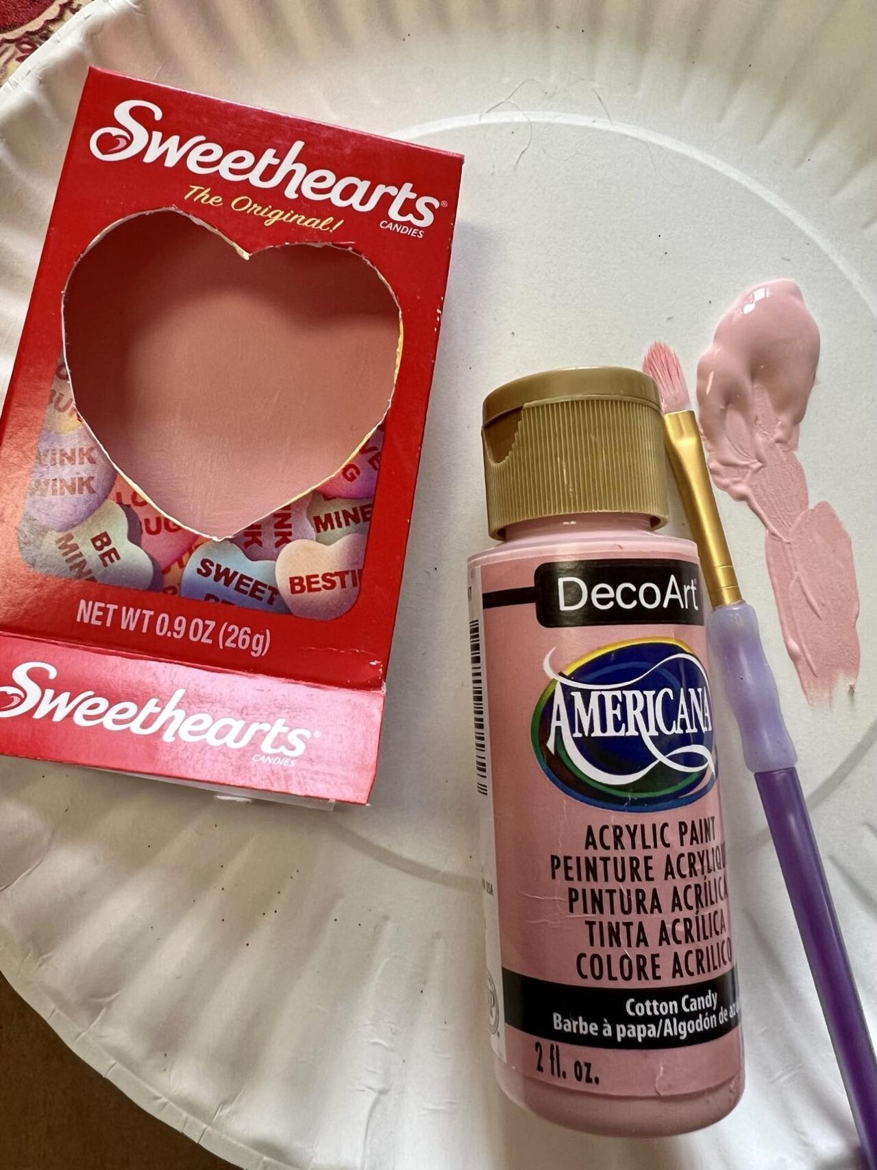 How To Make A Valentine Decoration Out Of A Sweetheart Box - The Shabby ...
