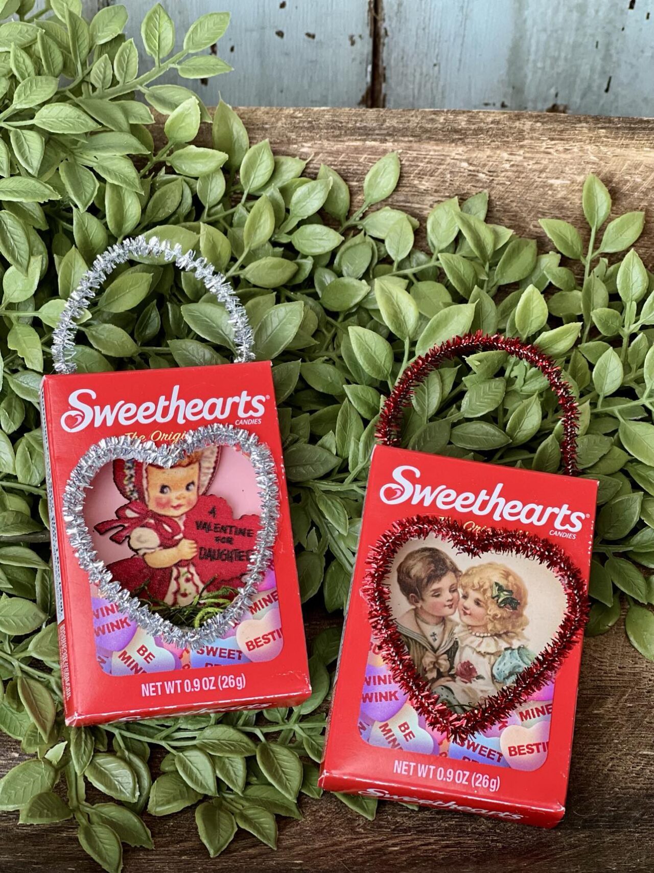 How To Make A Valentine Decoration Out Of A Sweetheart Box - The Shabby ...