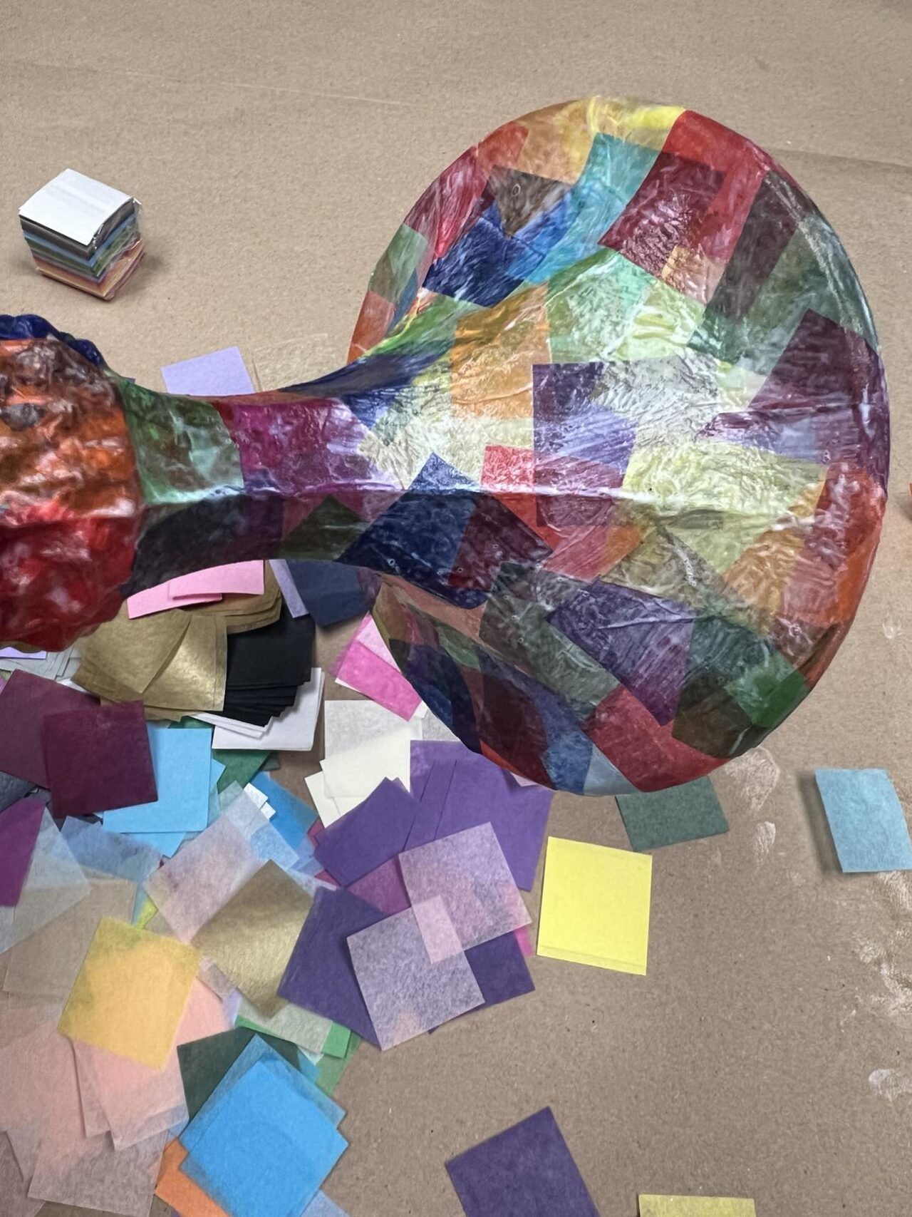 How To Use Tissue Paper On Glass - The Shabby Tree