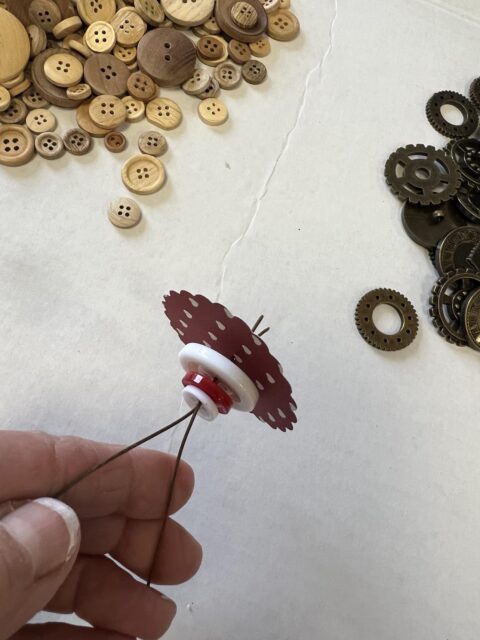 How To Make Flowers Out Of Buttons - The Shabby Tree