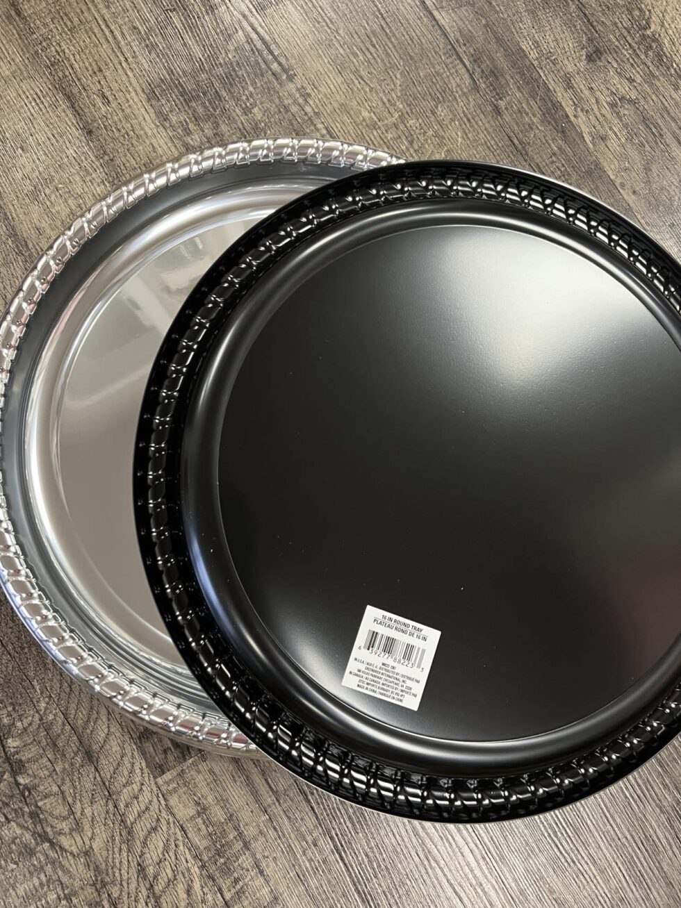 How To Make A Light Up Heart Out Of Dollar Tree Trays - The Shabby Tree