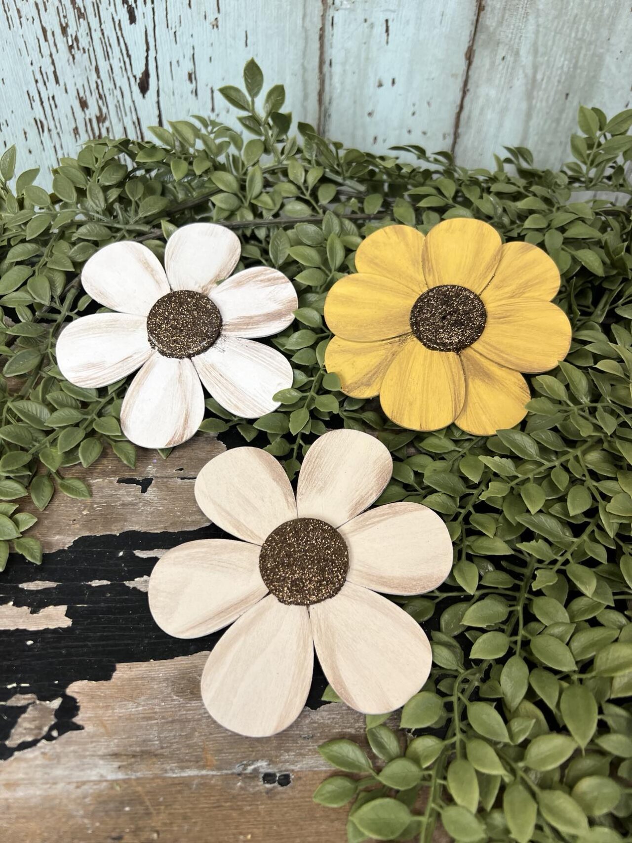 How To Make Magnetic Flowers - The Shabby Tree