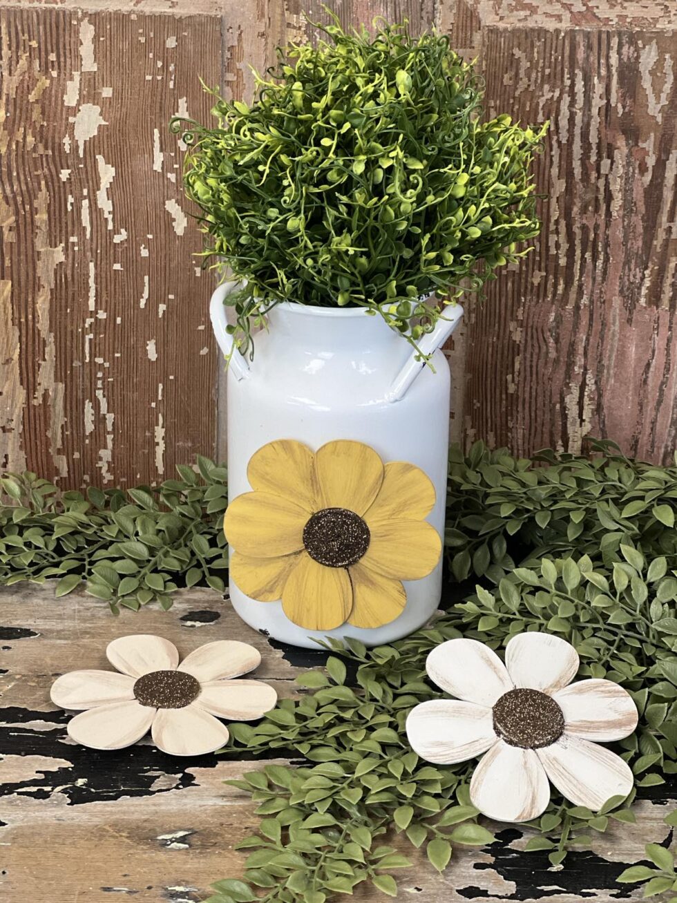 How To Make Magnetic Flowers - The Shabby Tree