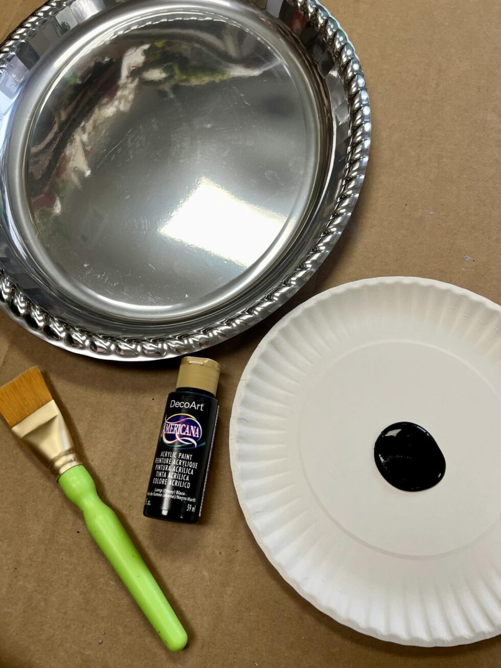 How To Use Fast Dry Spackling For A Spring Decoration - The Shabby Tree