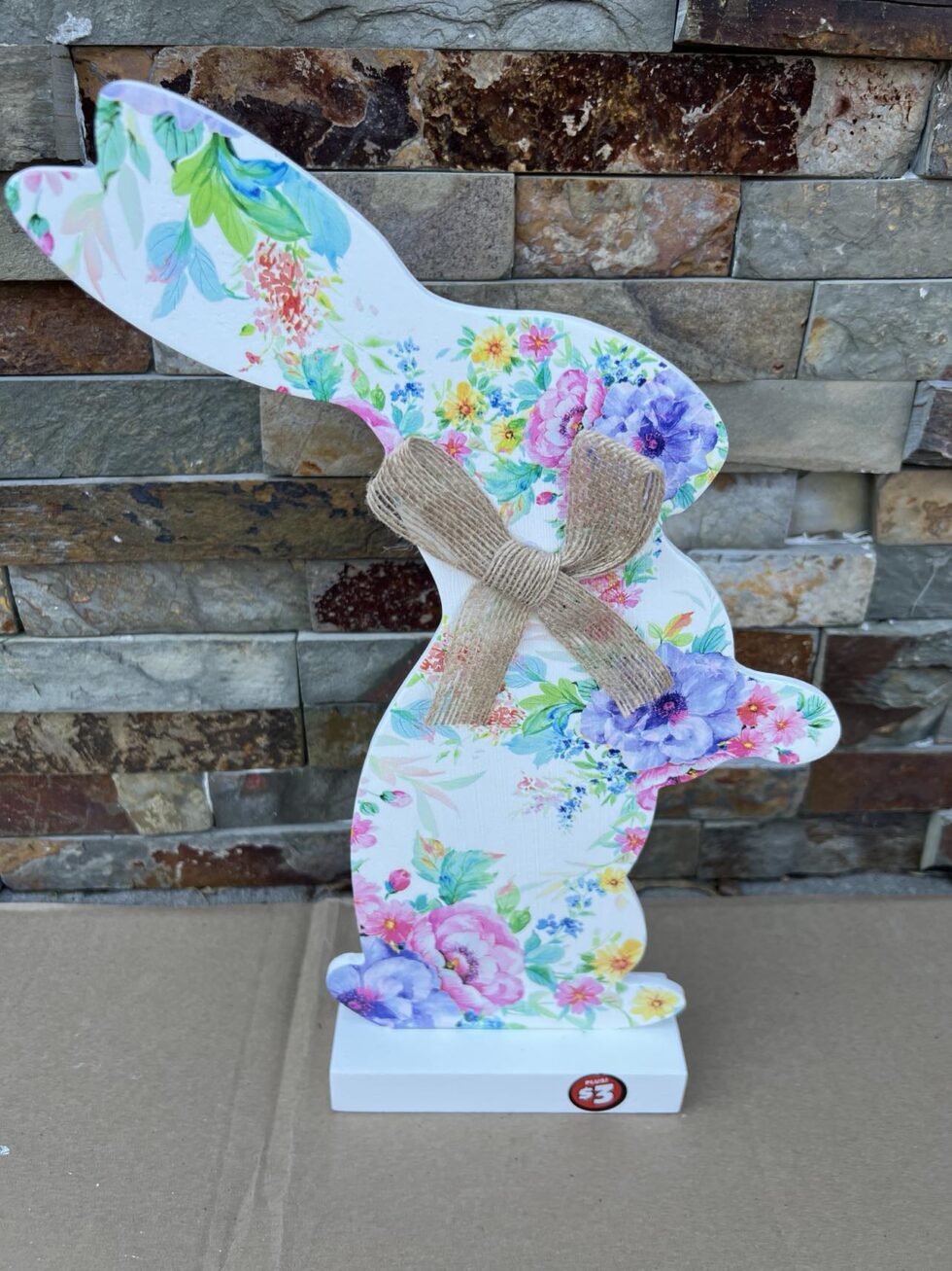 Wooden Bunny Makeover - The Shabby Tree