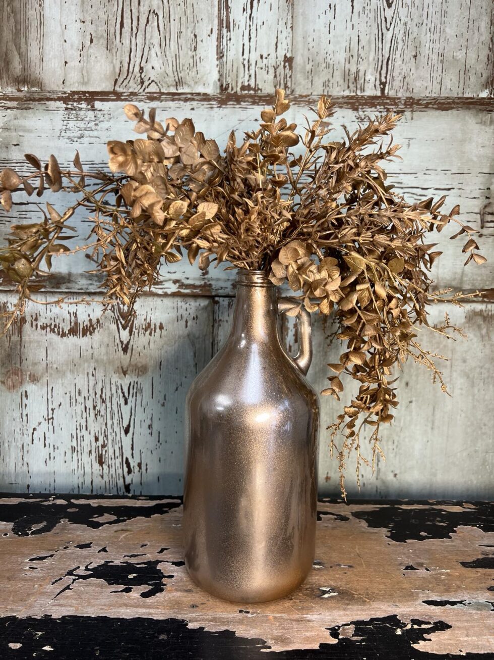 Target Glass Growler Makeover - The Shabby Tree