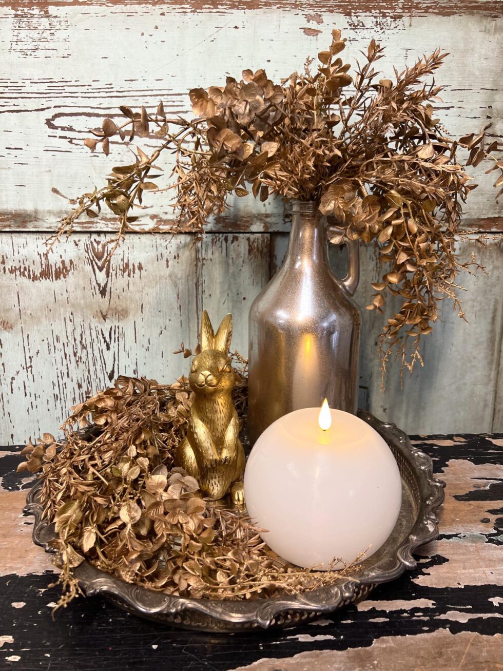 Target Glass Growler Makeover - The Shabby Tree