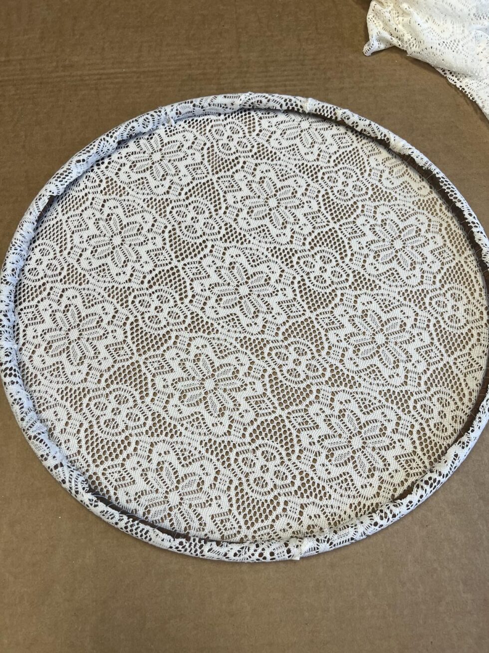 How To Make A Dream Catcher Out Of A Dollar Tree Fun Hoop - The Shabby Tree