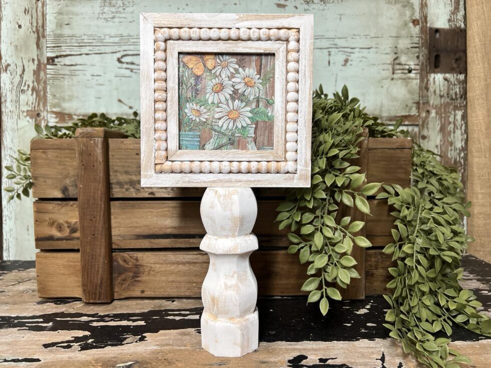 Dollar Tree Wooden Frame Makeover - The Shabby Tree