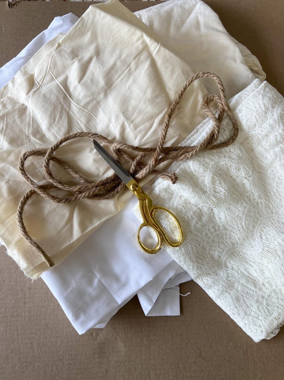 How To Make A Fabric Rag Garland - The Shabby Tree