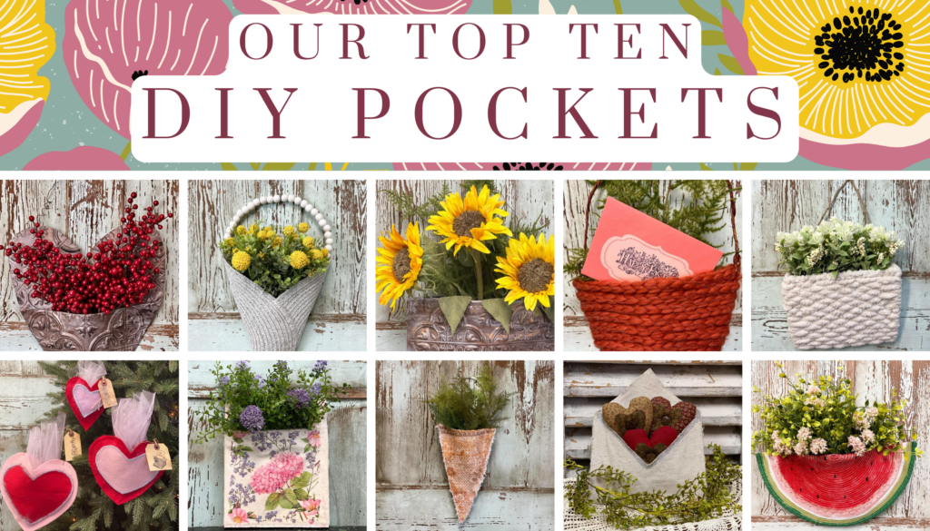 Our Top Ten DIY Pockets - The Shabby Tree