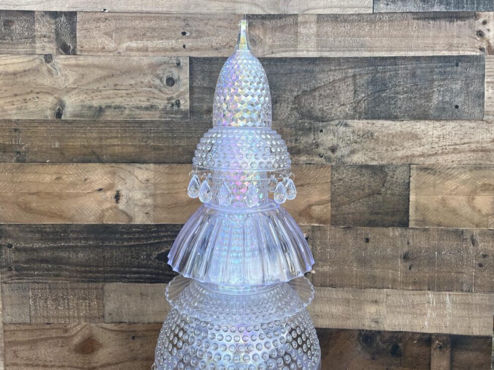 How To Make A Tree Out Of Bowls And Cups - The Shabby Tree