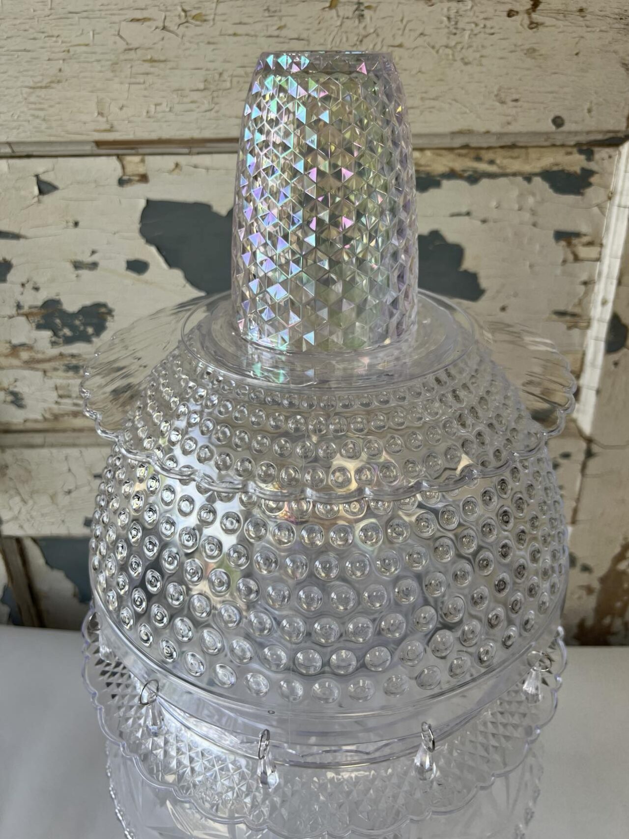 How To Make A Tree Out Of Bowls And Cups - The Shabby Tree