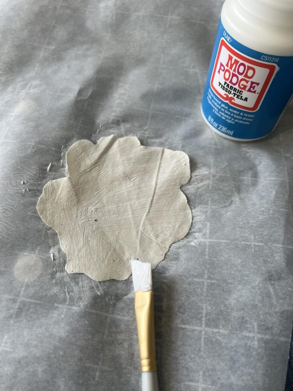Mod Podge Fabric Craft - The Shabby Tree