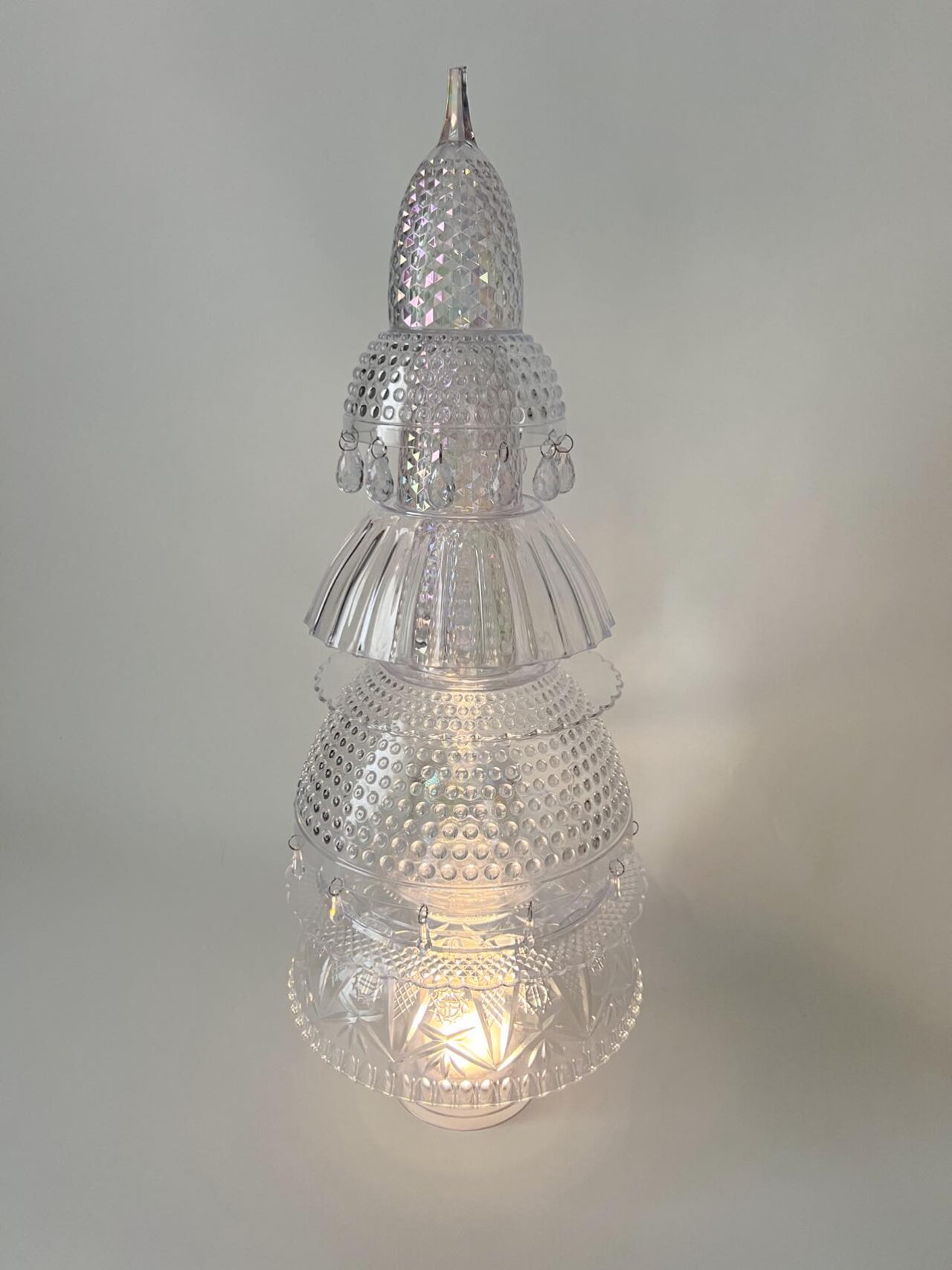 How To Make A Tree Out Of Bowls And Cups - The Shabby Tree