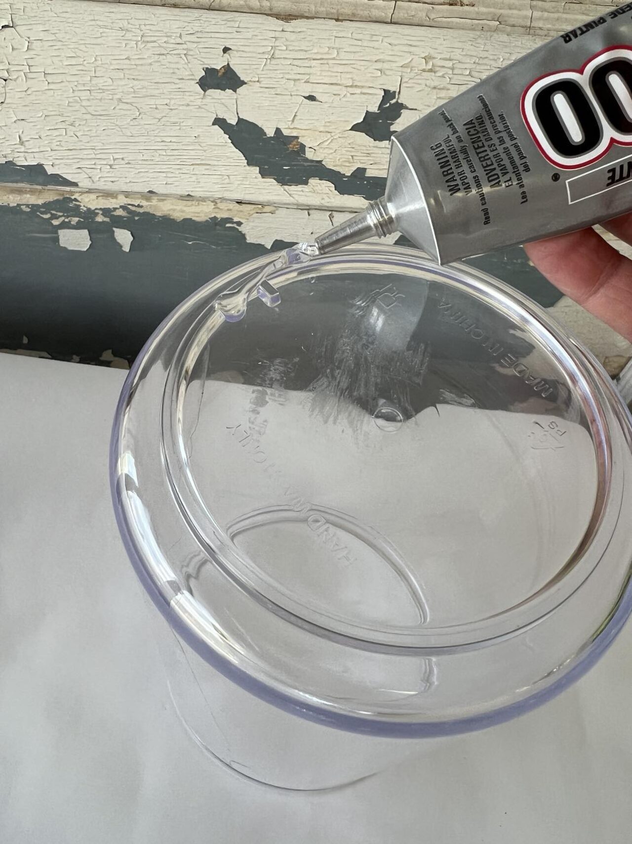 How To Make A Tree Out Of Bowls And Cups - The Shabby Tree