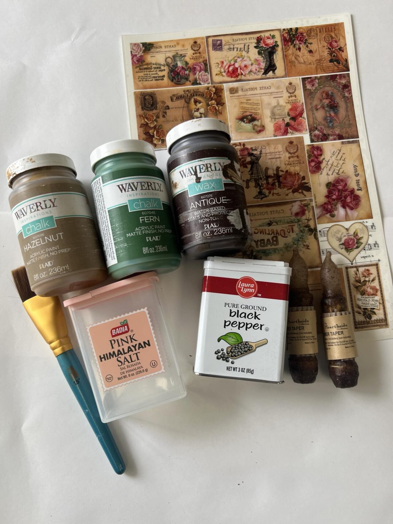 Wet Transfer Craft - The Shabby Tree