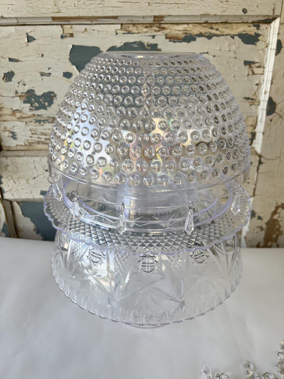 How To Make A Tree Out Of Bowls And Cups - The Shabby Tree