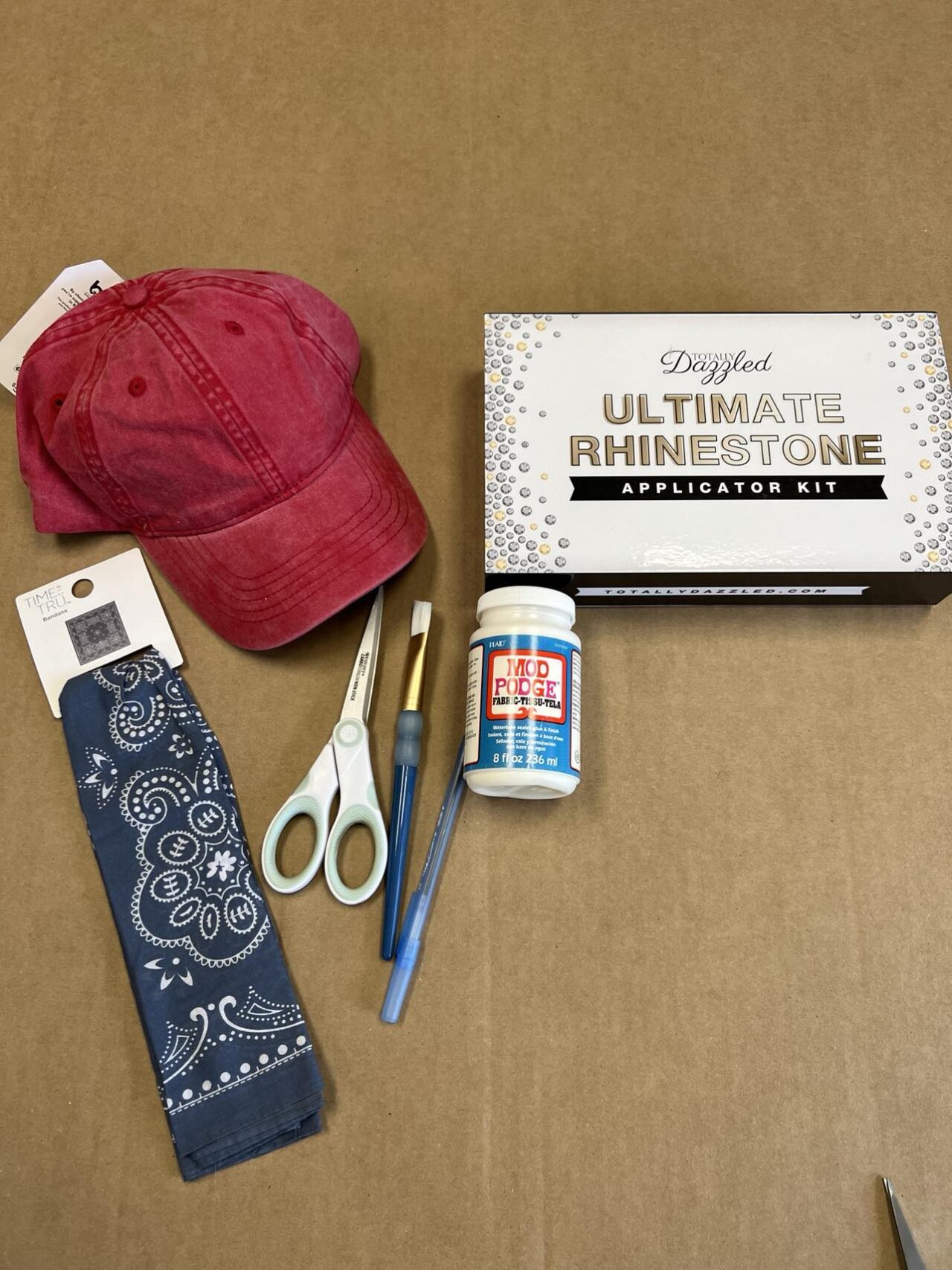 Ball Cap Makeover - The Shabby Tree