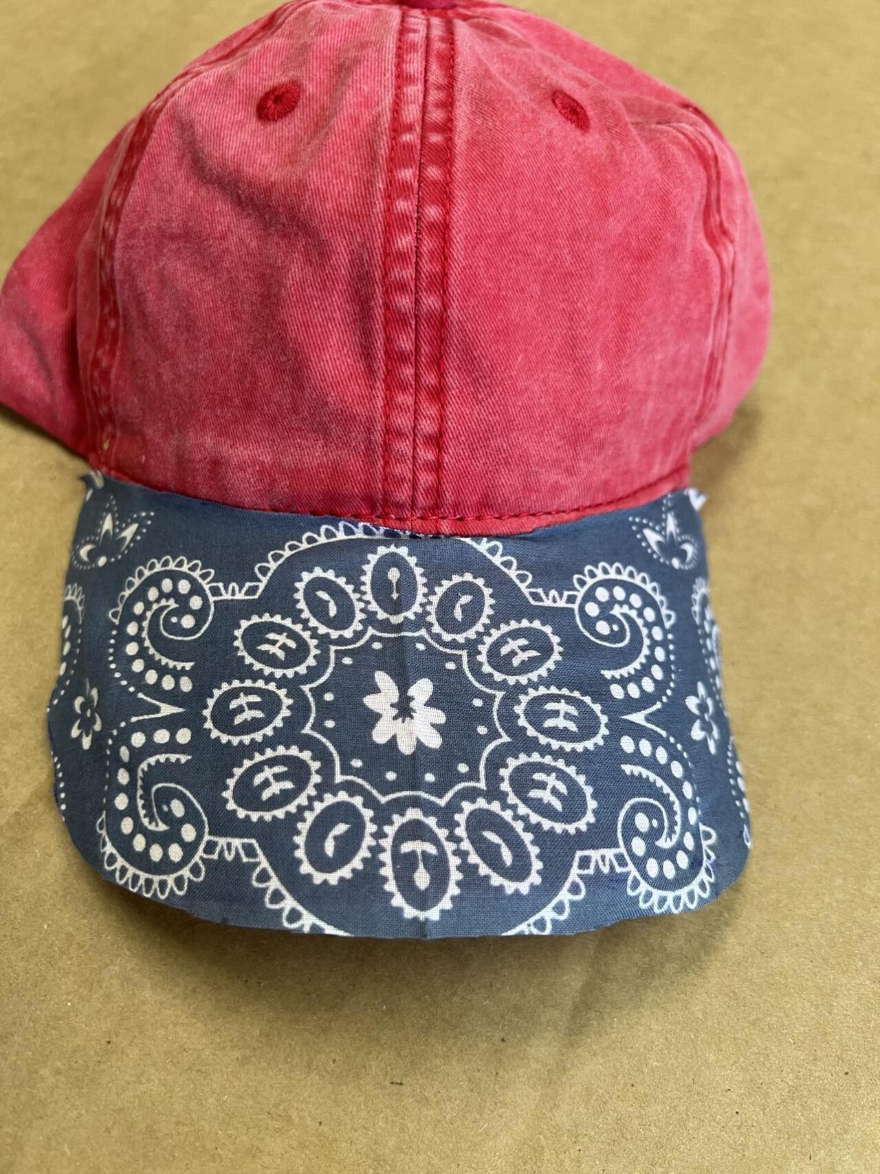 Ball Cap Makeover - The Shabby Tree