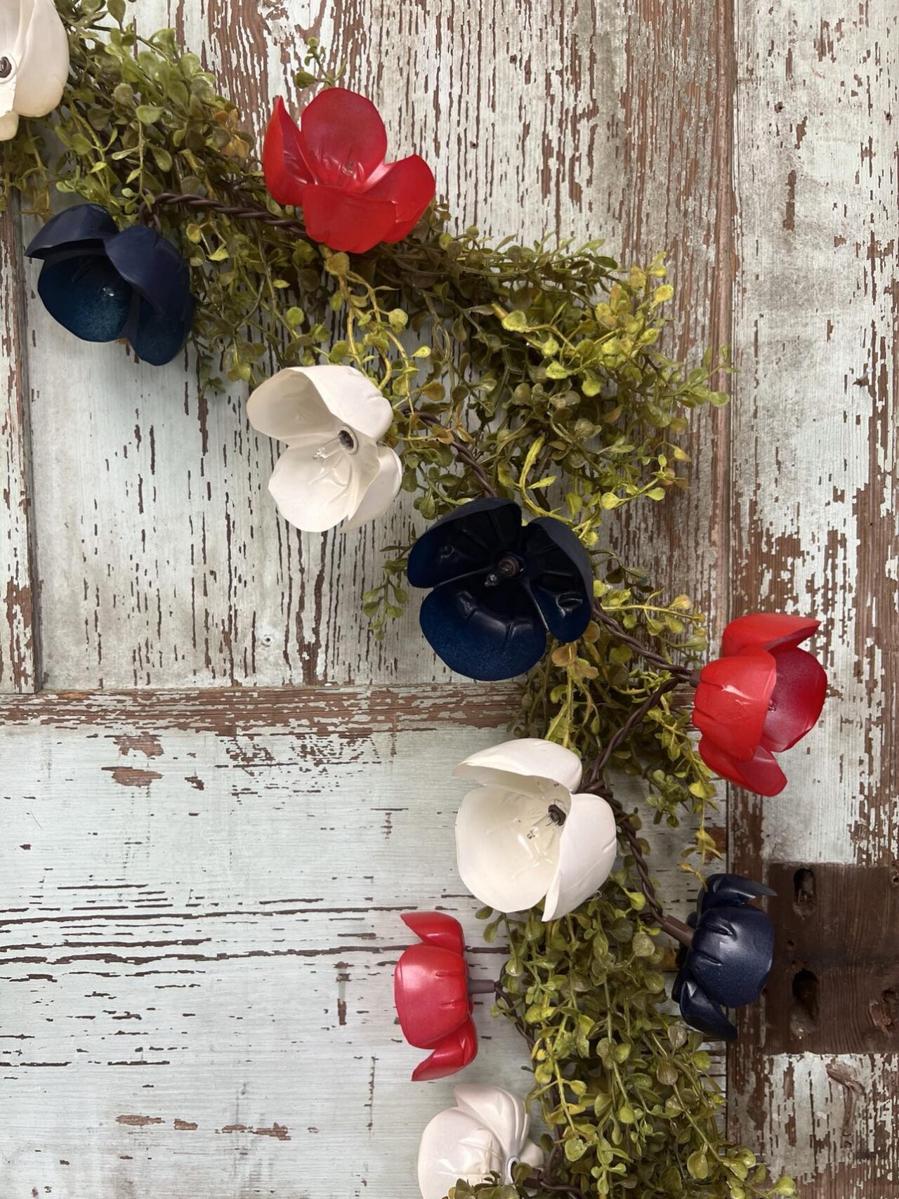 How To Make Flower Lights - The Shabby Tree