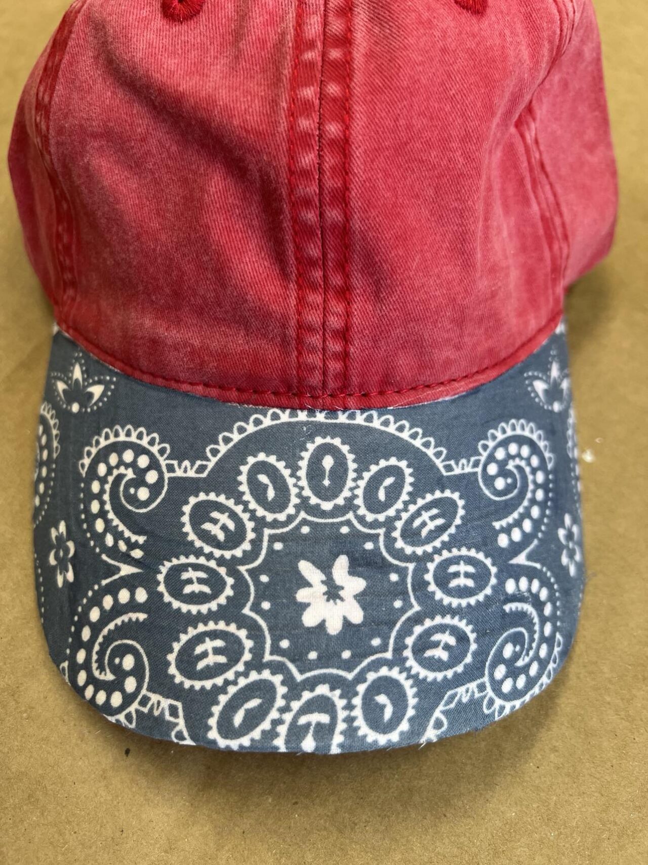 Ball Cap Makeover - The Shabby Tree