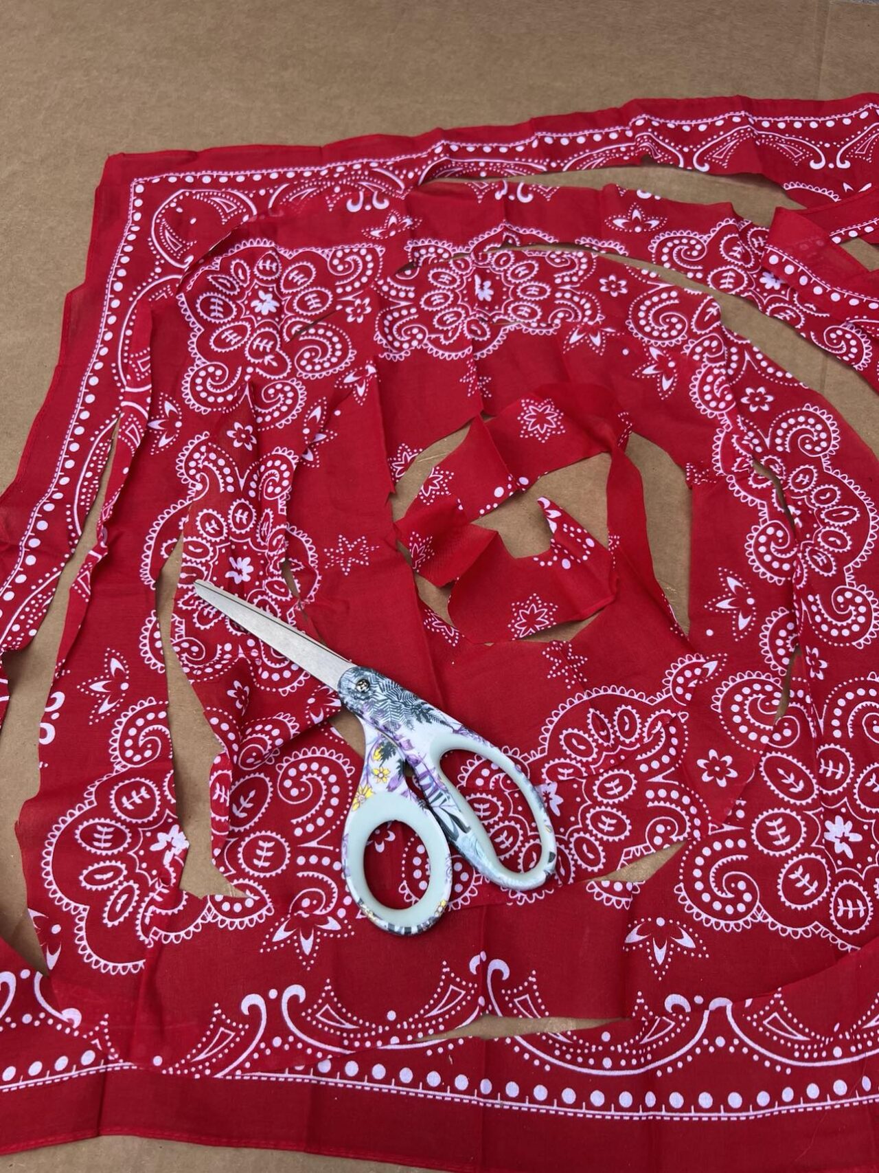 Americana Bandana Craft - The Shabby Tree