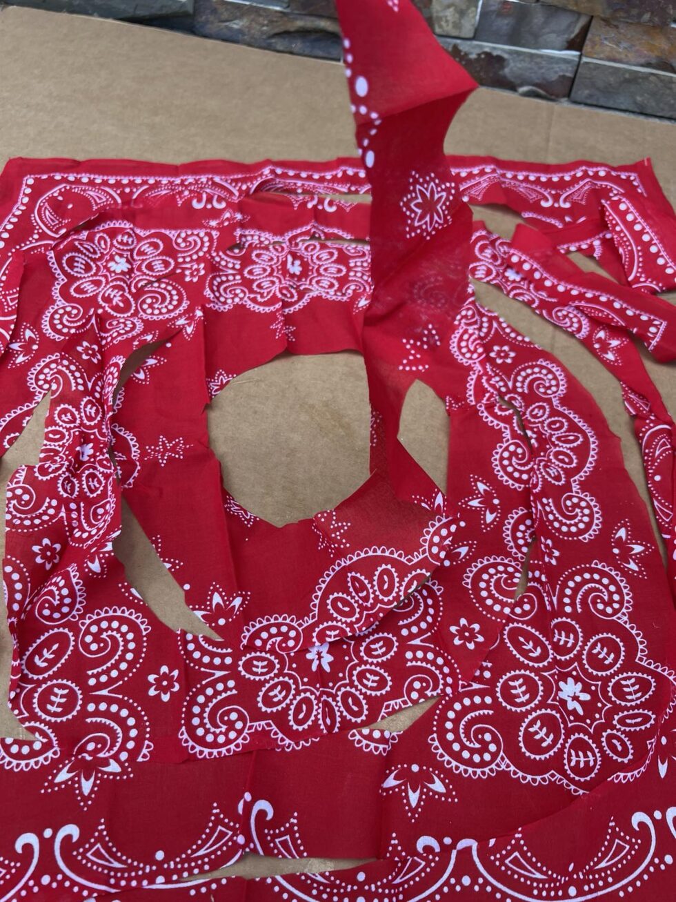 Americana Bandana Craft - The Shabby Tree