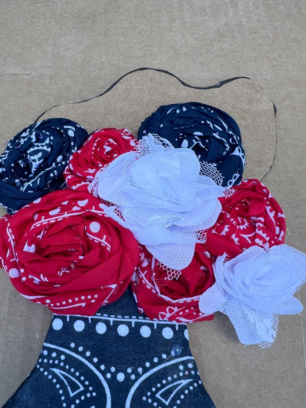 Americana Bandana Craft - The Shabby Tree