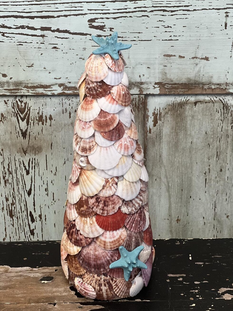 How To Make A Sea Shell Tree - The Shabby Tree
