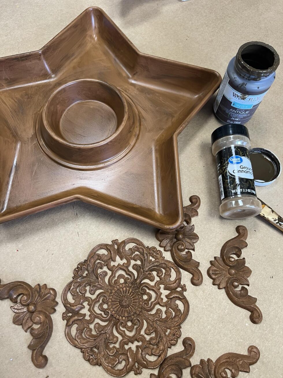 Dollar Tree Chip And Dip Tray Makeover - The Shabby Tree