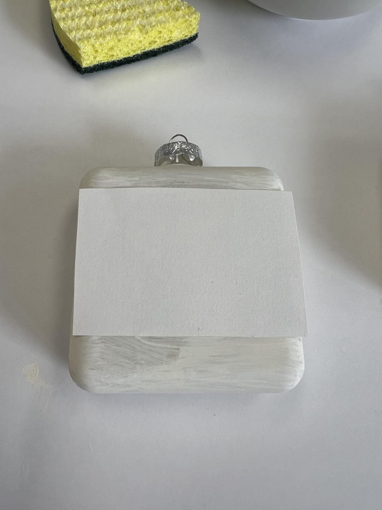How To Make Ornaments Using Wet Transfers - The Shabby Tree