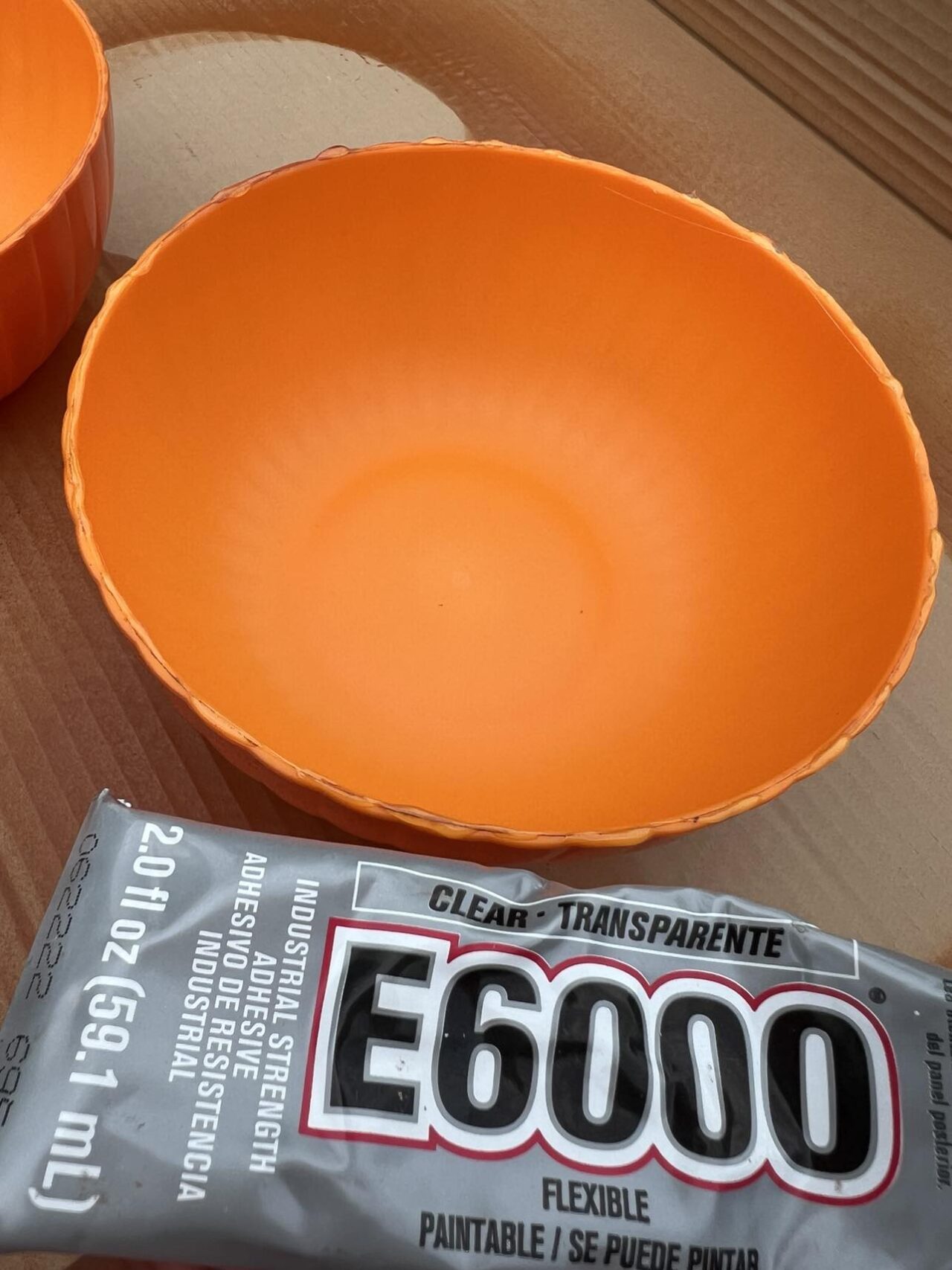 How To Make A Pumpkin Out Of Plastic Bowles - The Shabby Tree