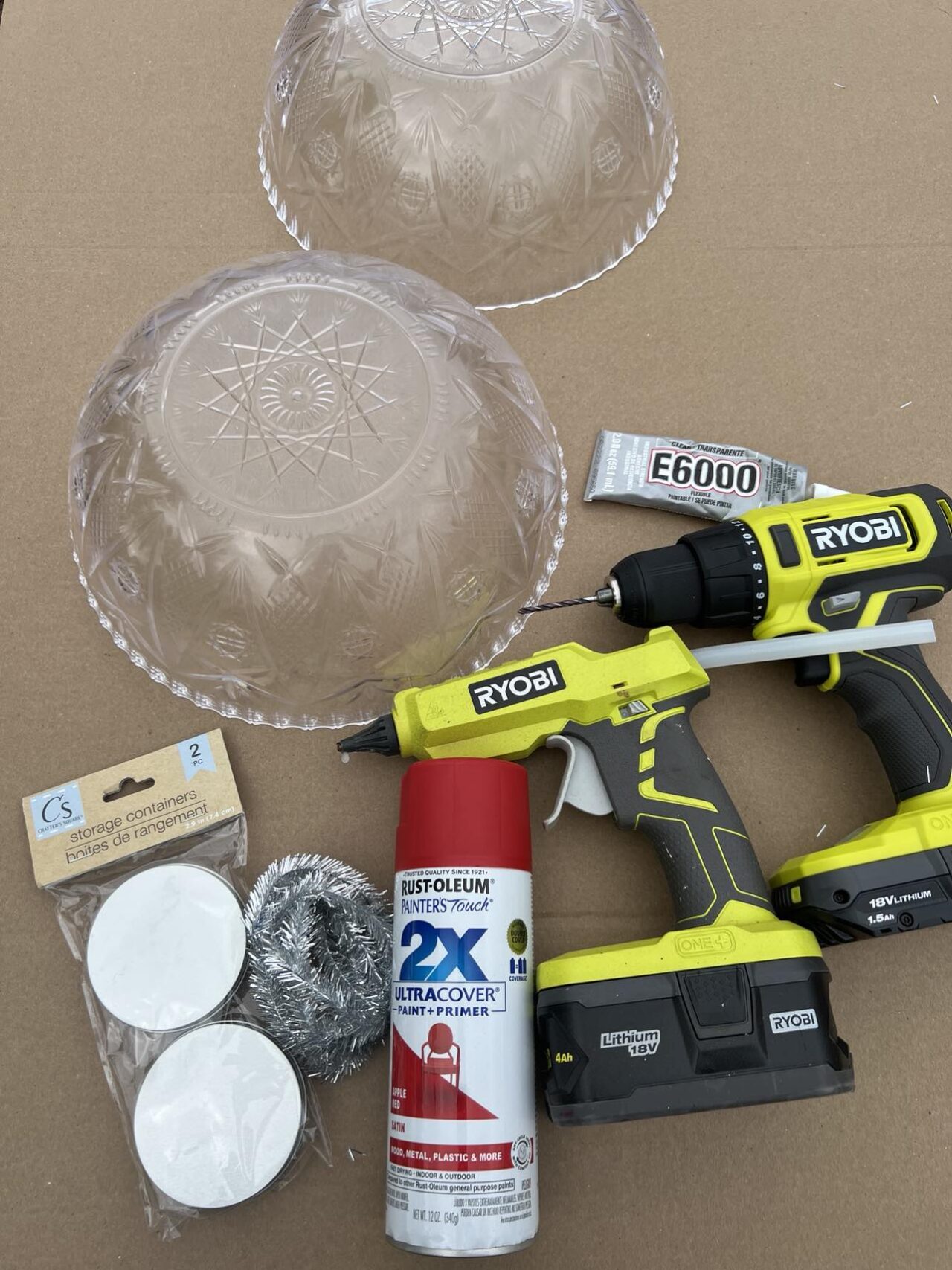 How To Make A Christmas Decoration Using Dollar Tree Bowls - The Shabby ...