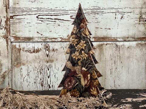 Wooden Tree Makeover - The Shabby Tree