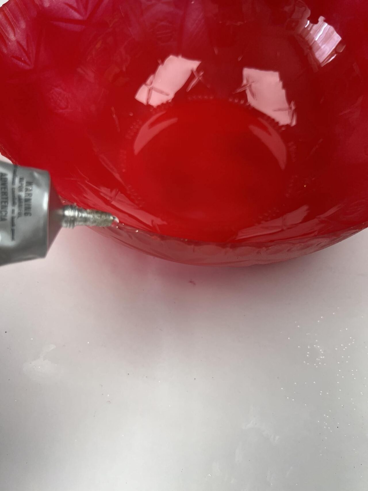 How To Make A Christmas Decoration Using Dollar Tree Bowls - The Shabby ...