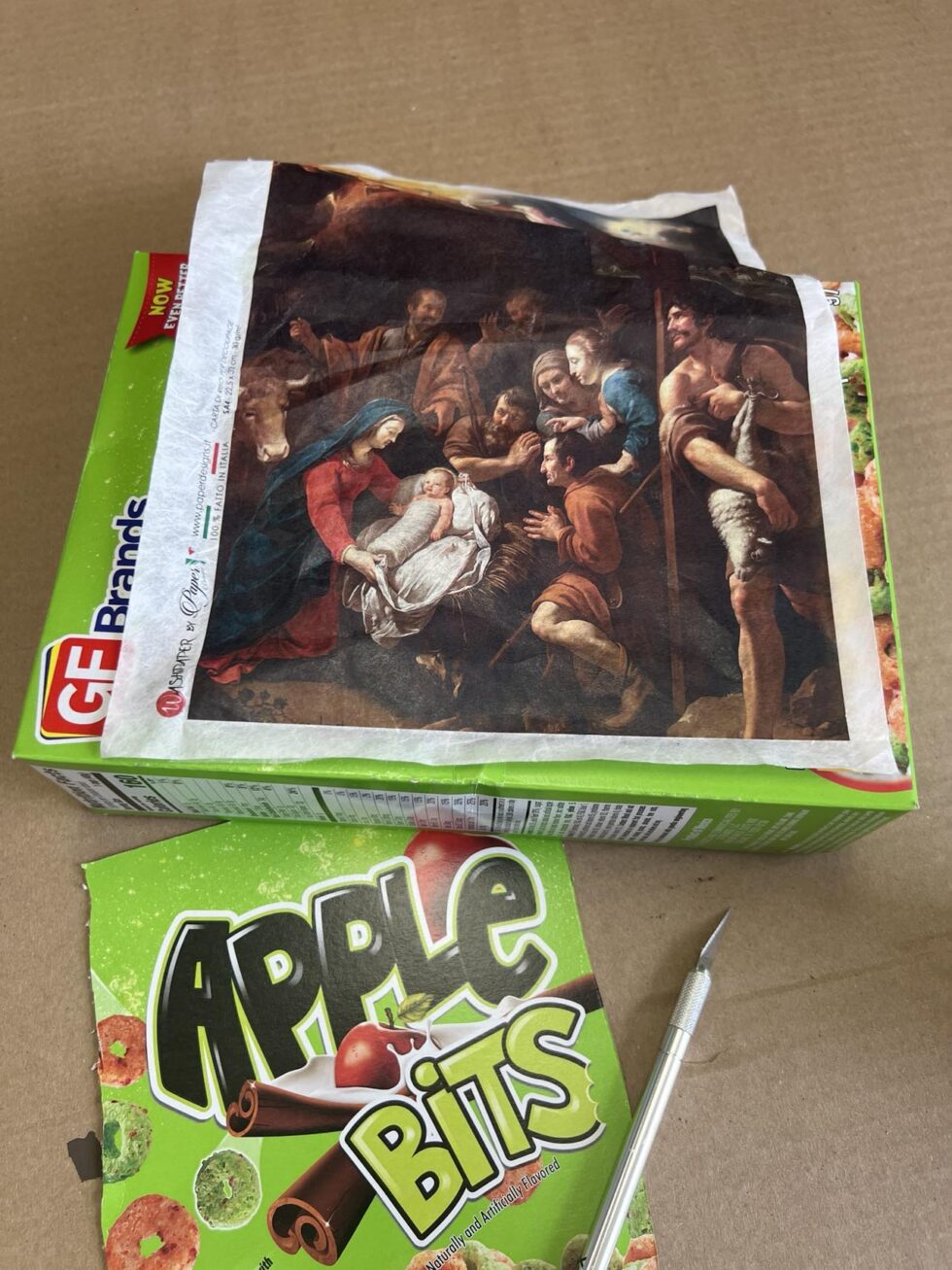 How To Make A Busted Canvas That Lights Up - The Shabby Tree