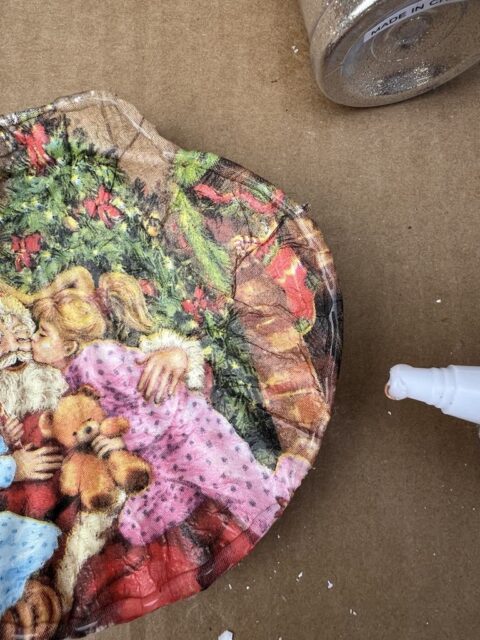 Mod Podge Craft Using Sea Shells - The Shabby Tree