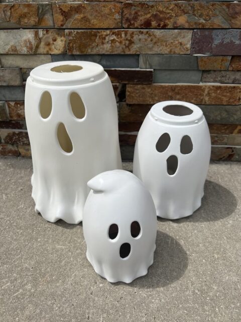 Five Below Stacking Ghosts Makeover - The Shabby Tree