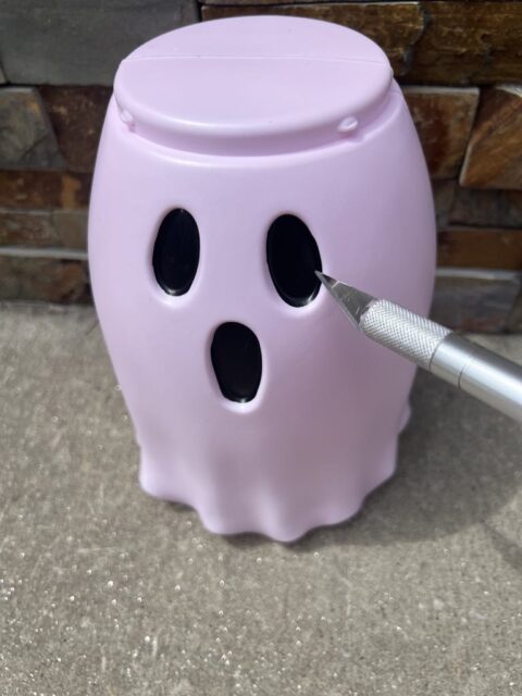 Five Below Stacking Ghosts Makeover - The Shabby Tree