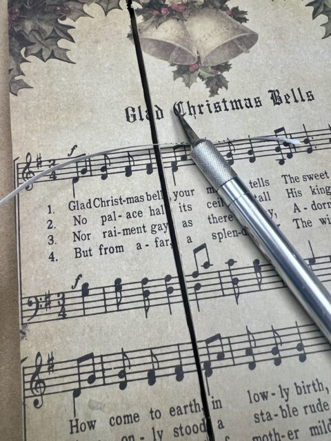 DIY Vintage Christmas Music Sheet Craft for Festive Home Decor - The ...