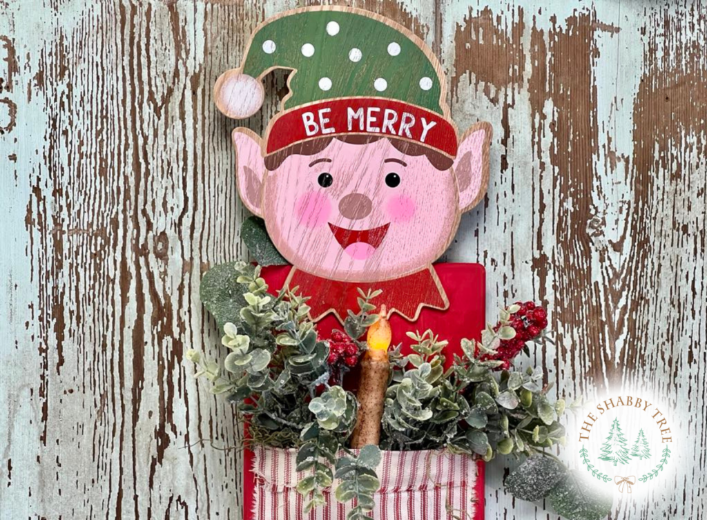 Easy Dollar Tree Elf Head Craft for Christmas - The Shabby Tree